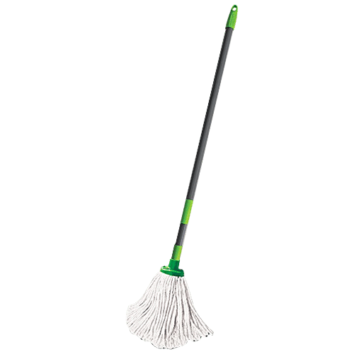 Buy YORK Mop - Cotton & Polyester, With Telescopic Handle, 4.9 ft ...