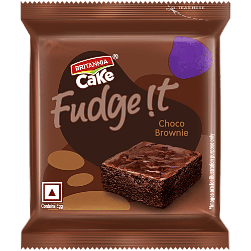 Buy Britannia Fudge It Brownie - Chocolate Online at Best Price of Rs ...