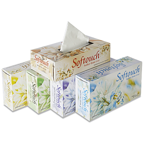 Buy Soft Touch Facial Tissues - 2 Ply Online at Best Price of Rs 450 ...