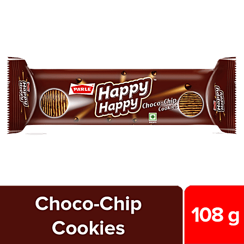 Buy Parle Happy Happy Choco-Chip Cookies - Rich, Crunchy, Baked Online ...