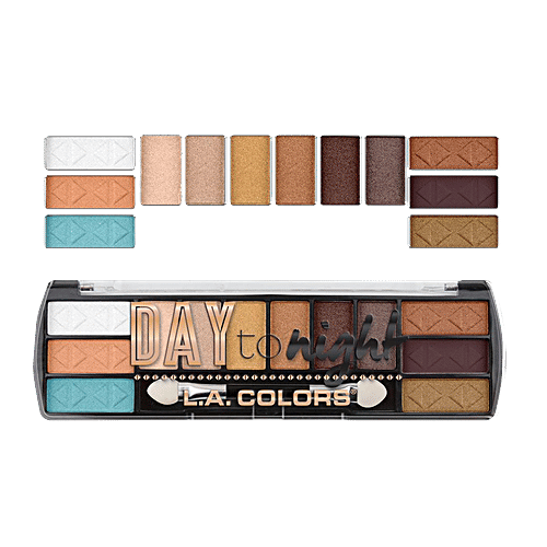 Buy L.A. Colors Day To Night 12 Color Eyeshadow Online at Best Price of ...