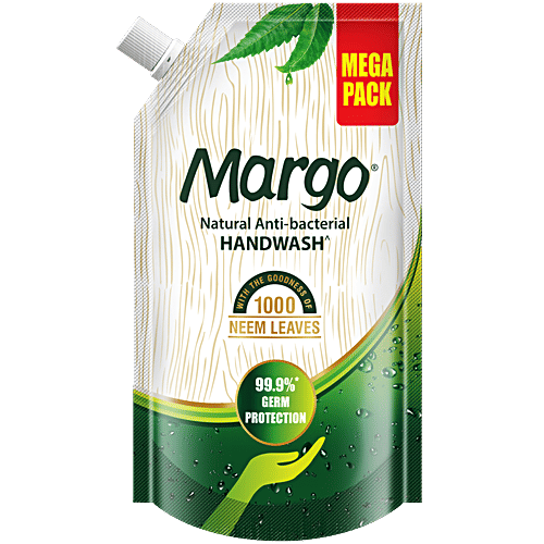 Buy Margo Natural Anti-Bacterial Handwash - Neem Online at Best Price ...