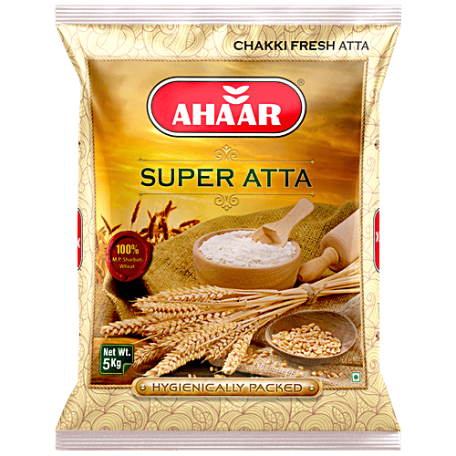 Buy AHAAR Super Whole Wheat Atta Online at Best Price of Rs 338 - bigbasket