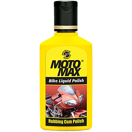 Buy Motomax Bike Liquid Polish - Cleans Surfaces, Removes Oil, Grease ...