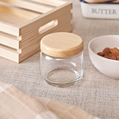 Buy Ocean Pop Jar Set Wooden Lid B02511 W Online at Best Price of Rs ...