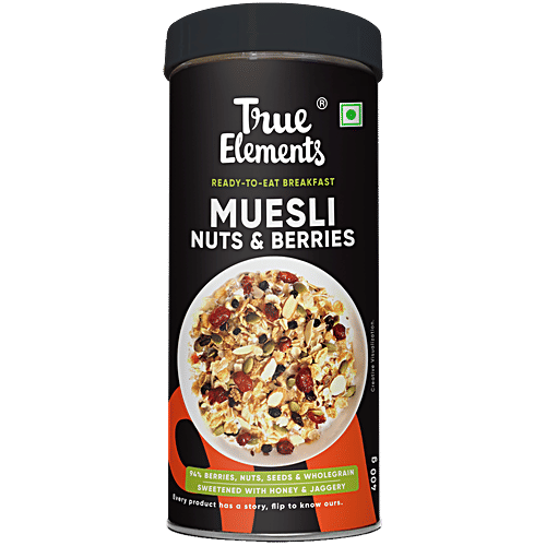 Buy True Elements Nuts & Berries Muesli Online at Best Price of Rs 245 ...