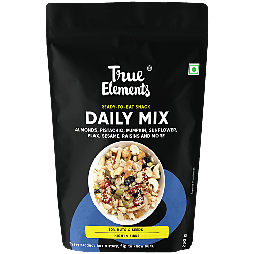 Buy True Elements Daily Mix Nuts & Seeds Online at Best Price of Rs 424 ...
