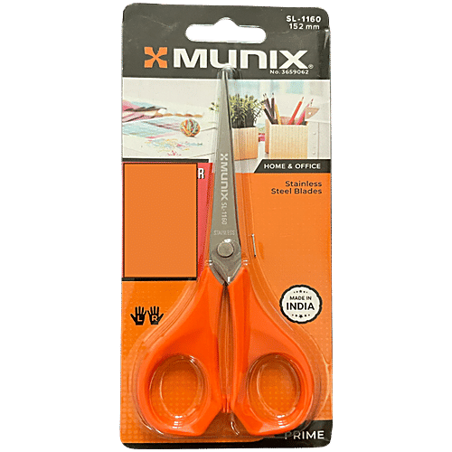 Buy Munix SL-1160 Scissors - 15.2 cm Online at Best Price of Rs 69 ...