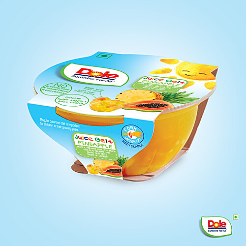 Buy Dole Juice Gel+ - Pineapple Jelly With Real Pineapple & Papaya ...