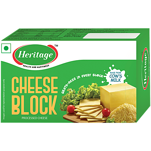 Buy Heritage Cheese Blocks Online at Best Price of Rs 119 - bigbasket