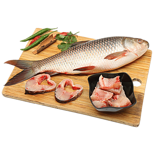 Buy fresho! Desi Rohu Fish Curry Cut Without Head Online at Best Price ...