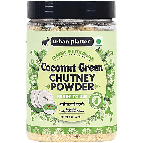 Buy Urban Platter Instant Coconut Green Chutney Powder - South Indian ...
