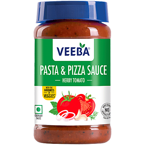 Buy Veeba Herby Tomato Pasta & Pizza Sauce Online at Best Price of Rs ...
