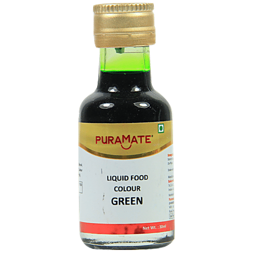 Buy Puramate Liquid Food Colour - Green Online at Best Price of Rs 35 ...