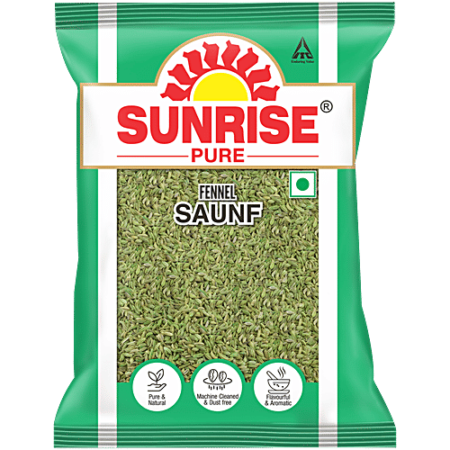 Buy Sunrise Pure Pure Saunf Whole Spice, Fennel Online at Best Price of ...