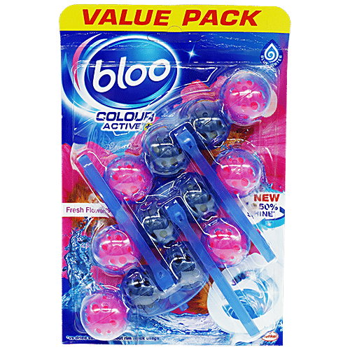 Buy Bloo Solid Rim Colour Active Blue Water - Fresh Flower Online at ...