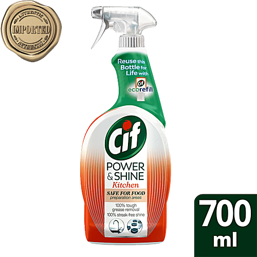 Buy Cif Cleaners Power & Shine Kitchen Cleaner Spray Online at Best ...