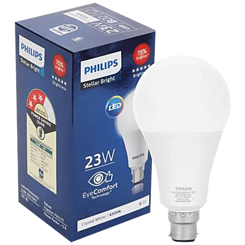 Buy Philips Stellar Bright Led Bulb 23w B22 - Cool White/Crystal White ...