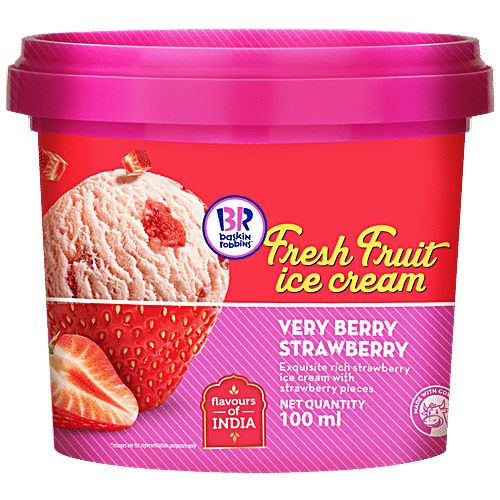 Buy Baskin Robbins Very Berry Strawberry Ice Cream Online at Best Price ...