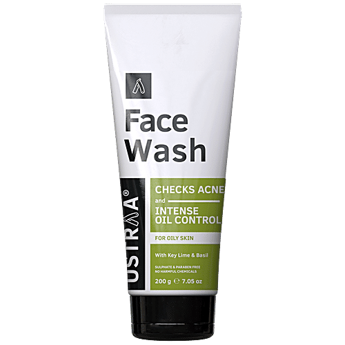 Buy Ustraa Face Wash For Oily Skin - Checks Acne & Oil Control, For Men ...