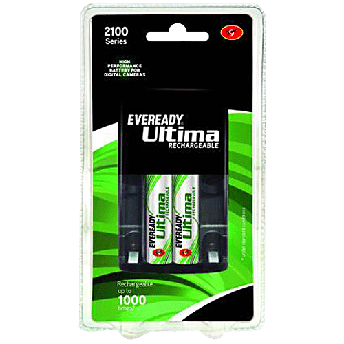 Buy Eveready Ultima Recharge Battery - 2100 Series, AA, 1.2 V Online at ...