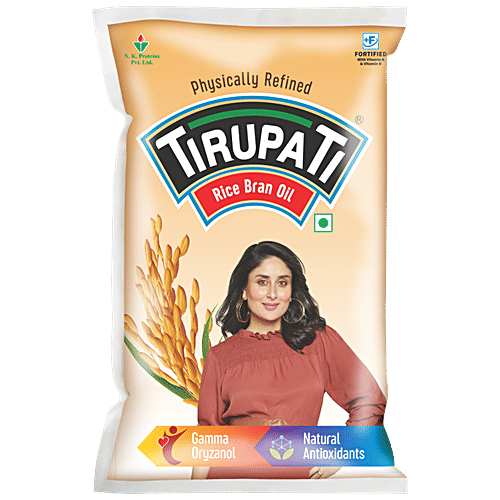 Buy Tirupati Physically Refined Rice Bran Oil Online at Best Price of Rs 225 - bigbasket