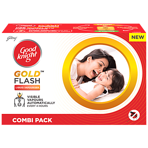 Buy Good Knight Gold Flash Combi Pack - Liquid Vapouriser Online at ...