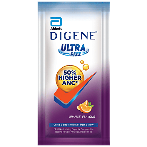 Buy Digene Ultra Fizz - Orange Flavour, Quick & Effective Relief From ...