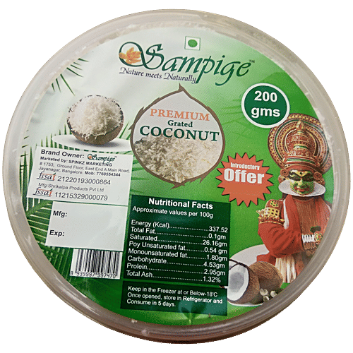 Buy Sampige Premium Grated Coconut Online at Best Price of Rs 75 ...