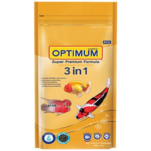 Buy Optimum 3 In 1 Super Premium Fish Food Online at Best Price of Rs ...