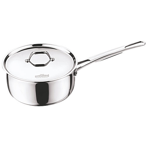 Buy Kitchen Essentials Stainless Steel Saucepan - 3 Layer Coating ...