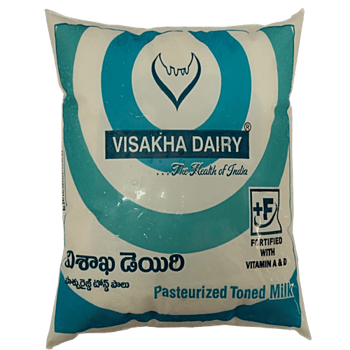 Buy Visakha Milk Pasteurised Toned Milk Online at Best Price of Rs 27 ...