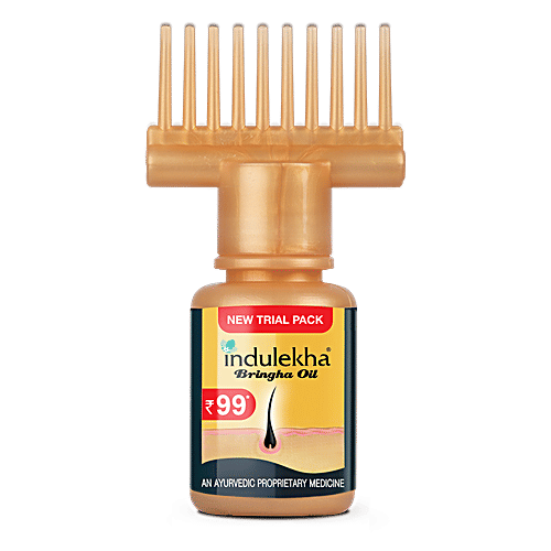 Buy Indulekha Bringha Oil - Reduce Hair Fall & Grow New Hair, 100% Ayurvedic, No Parabens ...