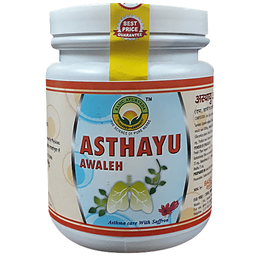 Buy Basic Ayurveda Asthayu Awaleh - Beneficial In Bronchitis & Other ...