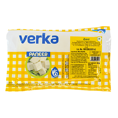 Buy Verka Paneer Online at Best Price of Rs 85 - bigbasket