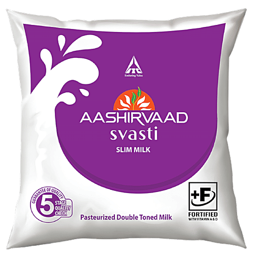 Buy Aashirvaad Svasti Slim Milk Online at Best Price of Rs null - bigbasket