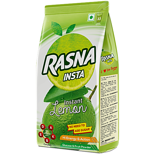 Buy Rasna Fruit Plus Insta - Lemon Online at Best Price of Rs 160 - bigbasket
