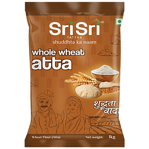Buy Sri Sri Tattva Whole Wheat Atta Online at Best Price of Rs 63.7 ...
