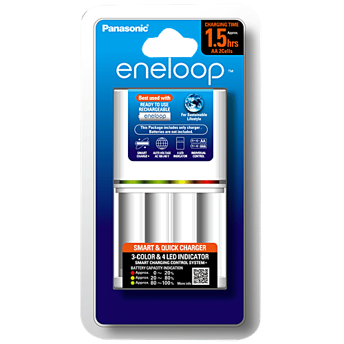 Buy Panasonic Eneloop Smart & Quick Battery Charger - With LED ...