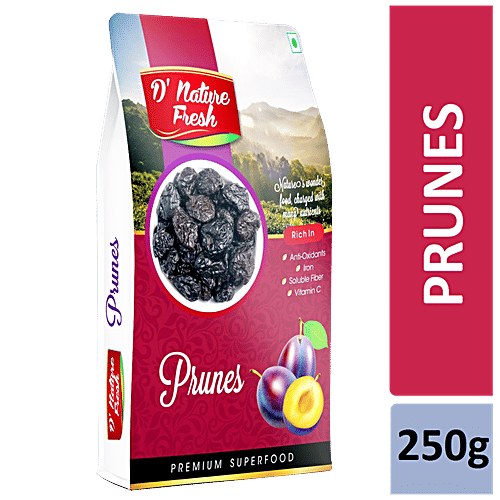 Buy D NATURE FRESH Prunes Online at Best Price of Rs null - bigbasket