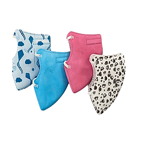 Buy Euromed Kids' N95 Face Mask With 5 Layer Protection Online at Best ...