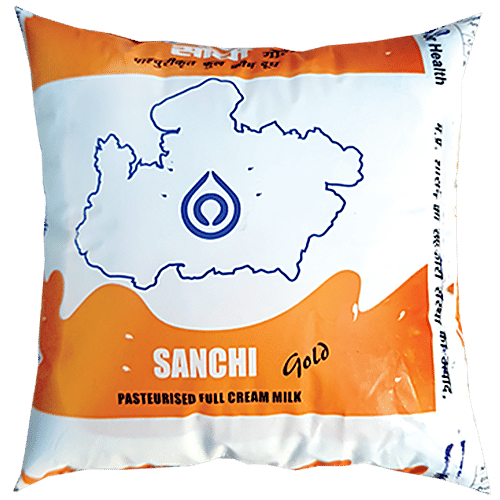 Buy Sanchi Full Cream Milk - Sanchi Gold, Pasteurised Online at Best ...