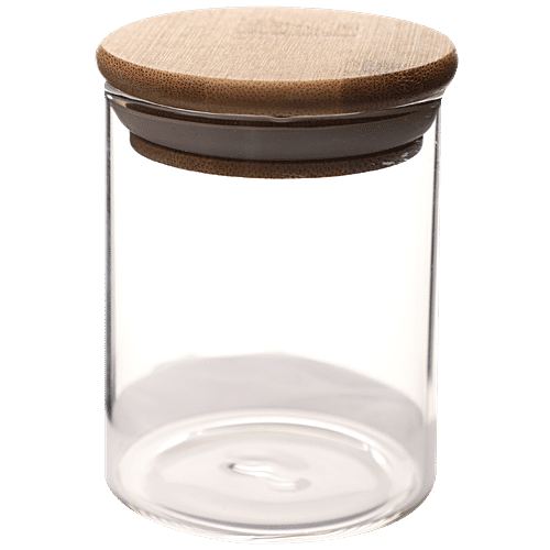 Buy DELISOGA Bamboo Lid Jar Online at Best Price of Rs 259 - bigbasket