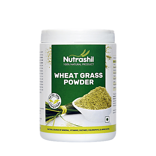 Buy Nutrashil Wheat Grass Powder Online at Best Price of Rs 450 - bigbasket