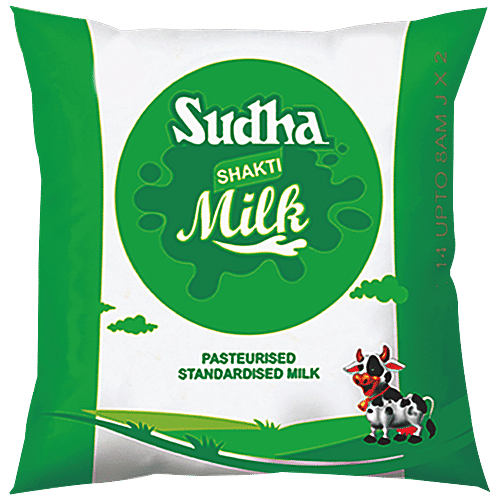 Buy Sudha Pasteurised Standardised Milk Online at Best Price of Rs 28 ...