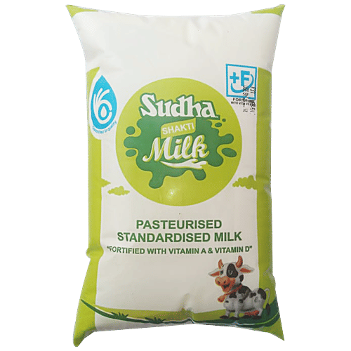 Buy Sudha Pasteurised Standardised Milk Online at Best Price of Rs 55 ...