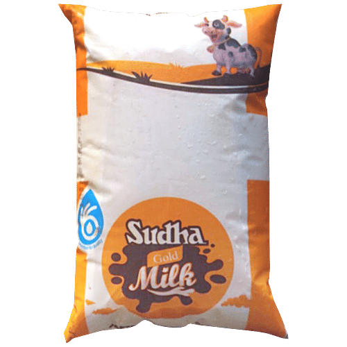 Buy Sudha Gold Milk - Pasteurised Full Cream Online at Best Price of Rs ...