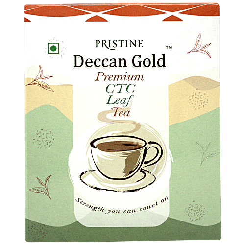 Buy PRISTINE Deccan Gold Premium CTC Leaf Tea Online at Best Price of ...