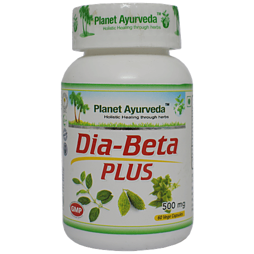 Buy Planet Ayurveda Dia-Beta Plus Capsules Online at Best Price of Rs ...
