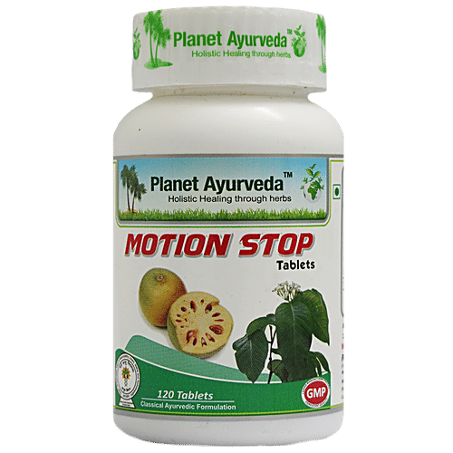 Buy Planet Ayurveda Motion Stop Tablets Online at Best Price of Rs 460 ...
